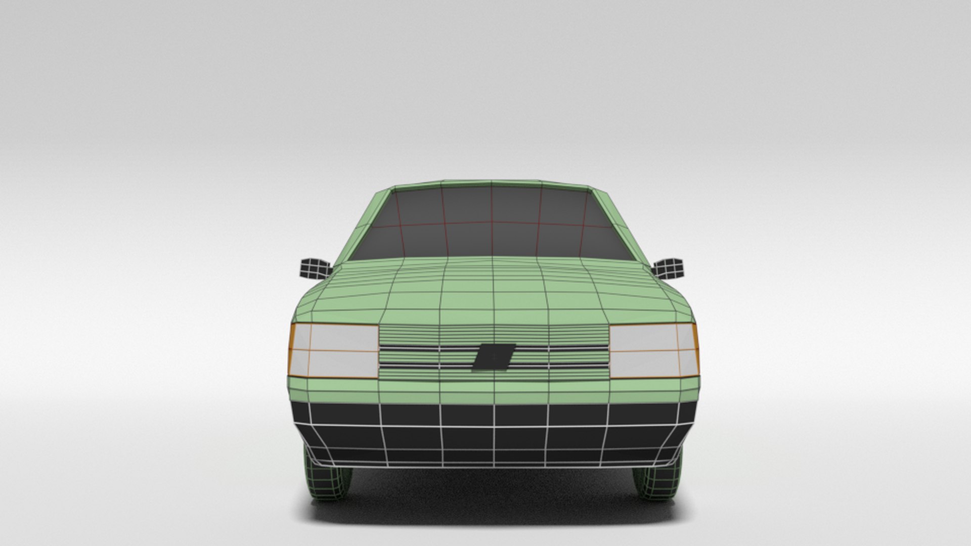 Fiat Uno Car 3D Model - TurboSquid 1487180