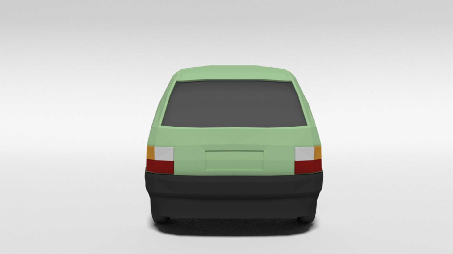 Fiat Uno Car 3D Model - TurboSquid 1487180