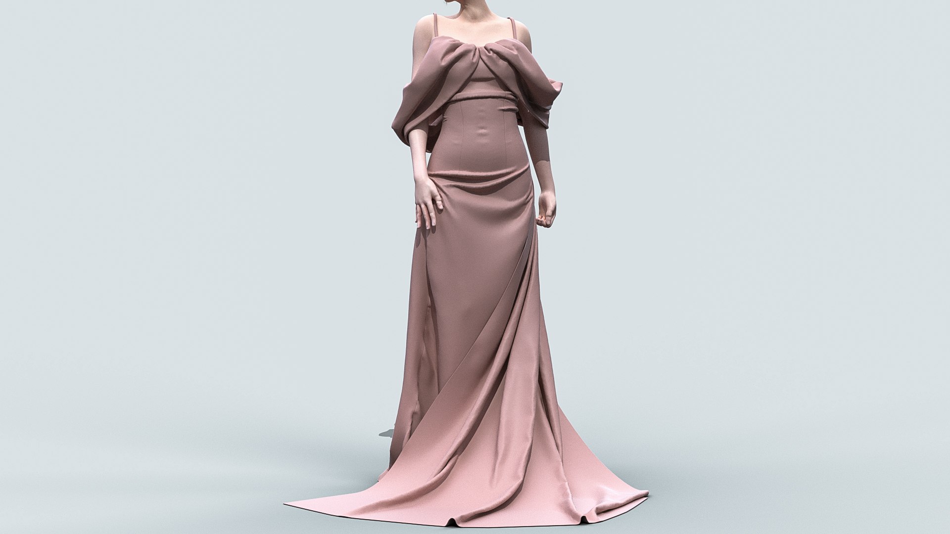 3D Female Dress Model - TurboSquid 2099647