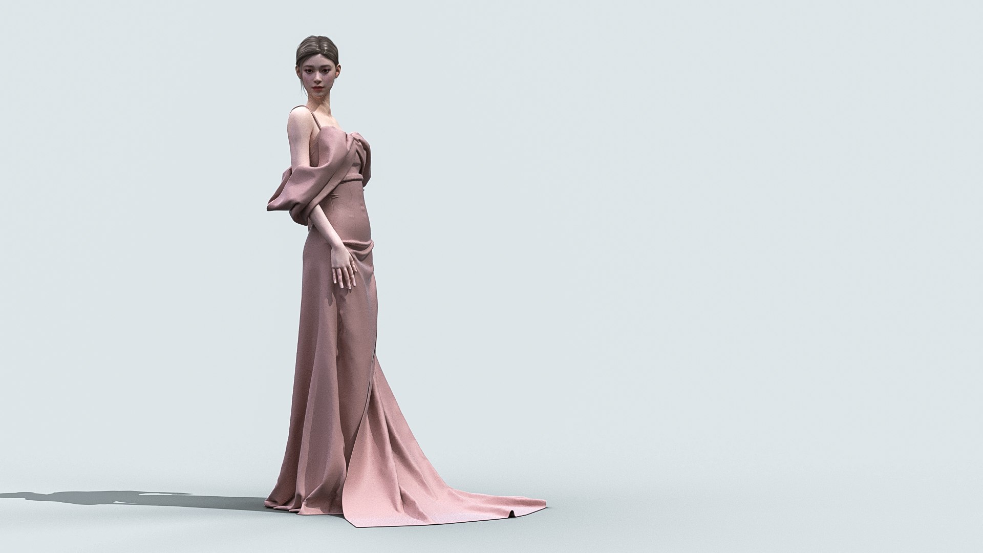 3D Female Dress Model - TurboSquid 2099647