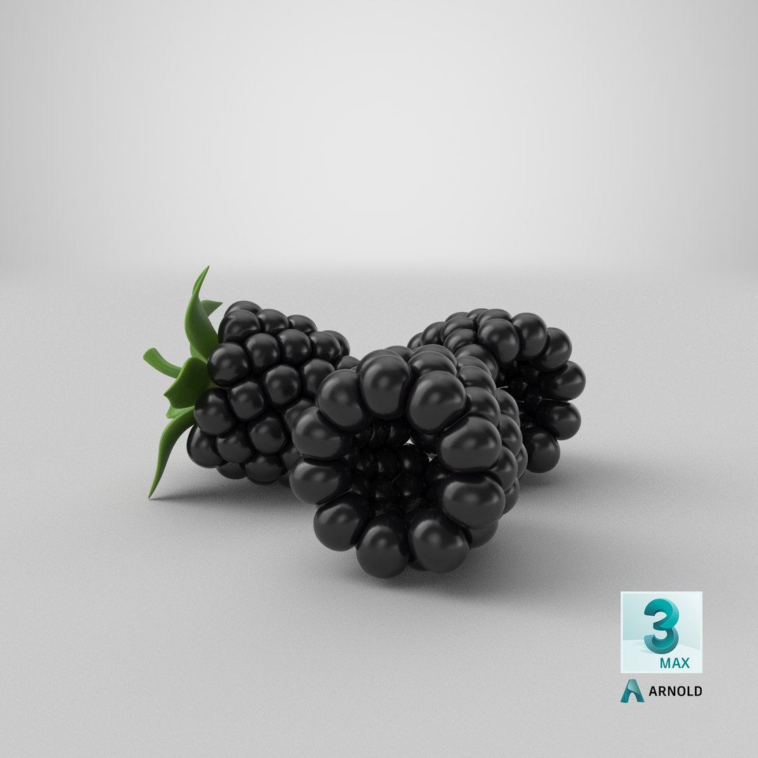3D Cartoon Blackberry Set - TurboSquid 2095498