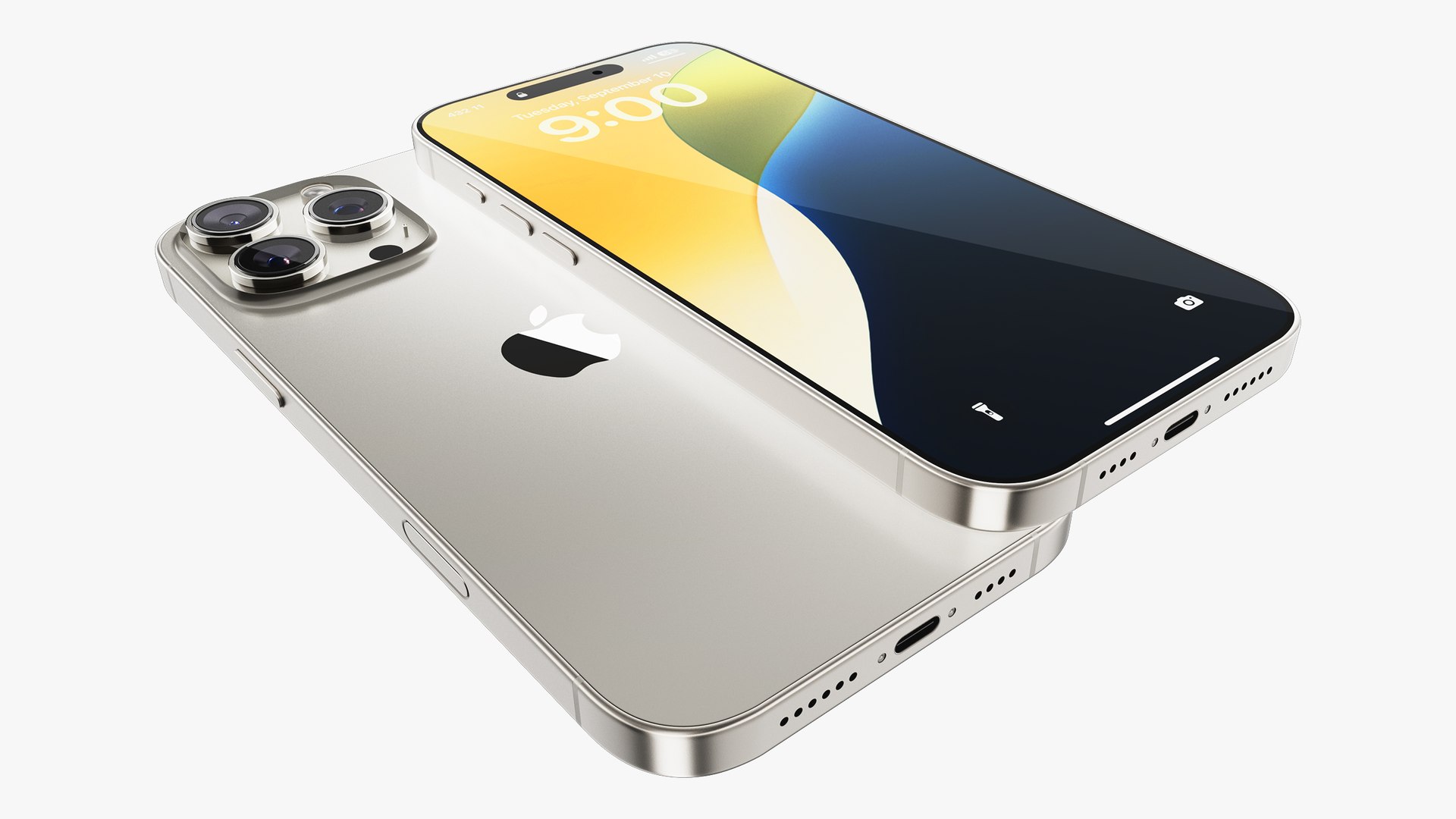 IPhone 16 Pro Max Natural Titanium 3D Model - TurboSquid 2285664