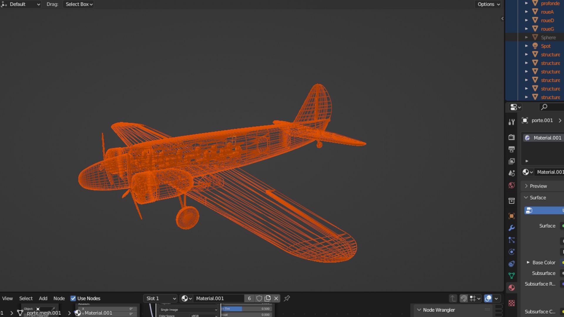 BOEING 247 3D Model - TurboSquid 1875040