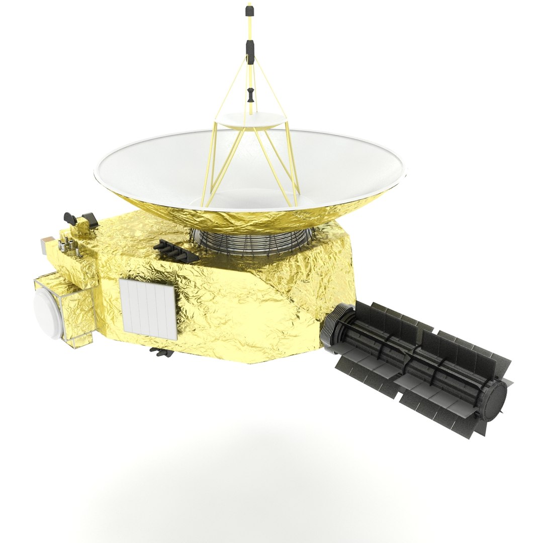 3d New Horizons Model