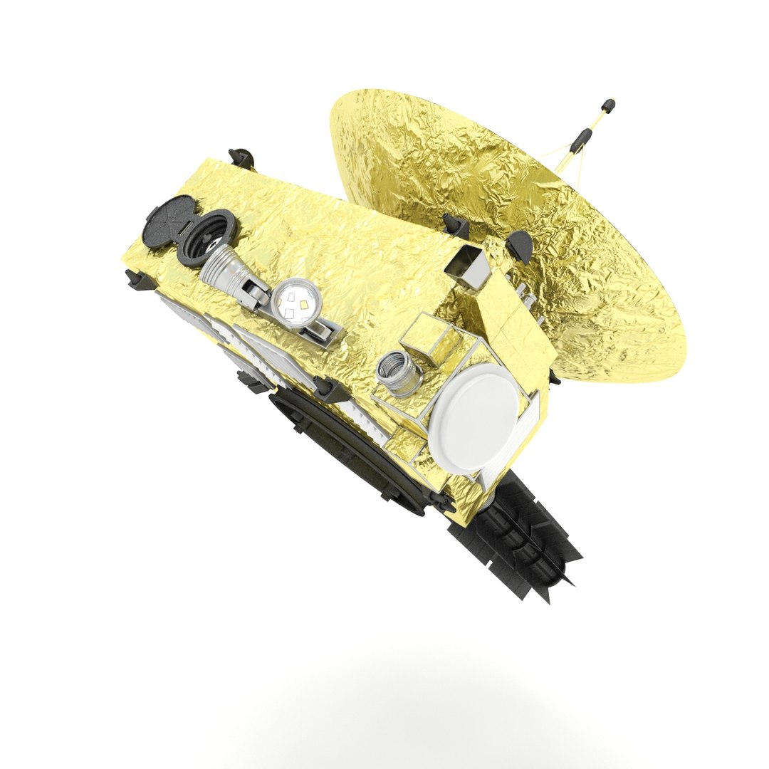 3d New Horizons Model