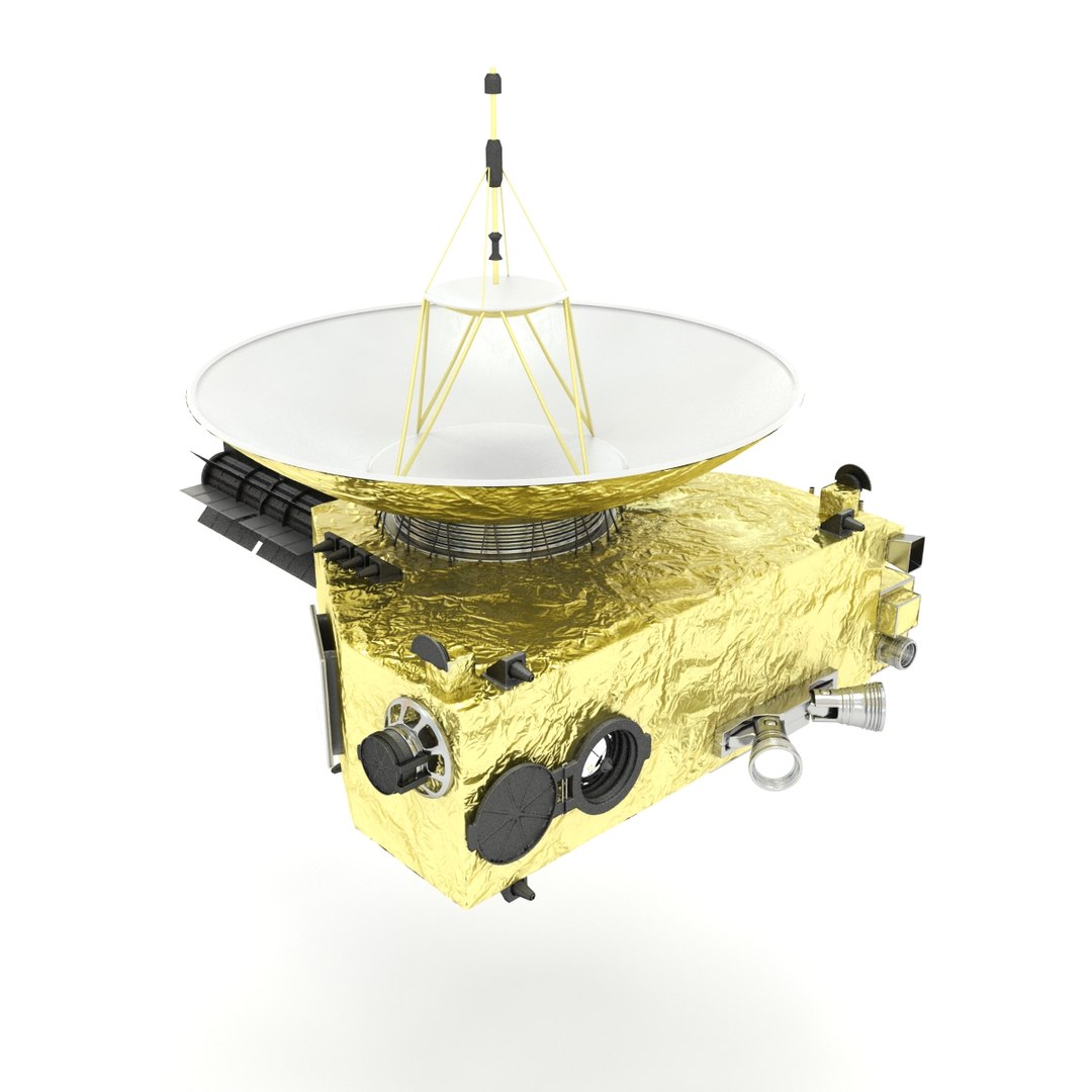 3d New Horizons Model