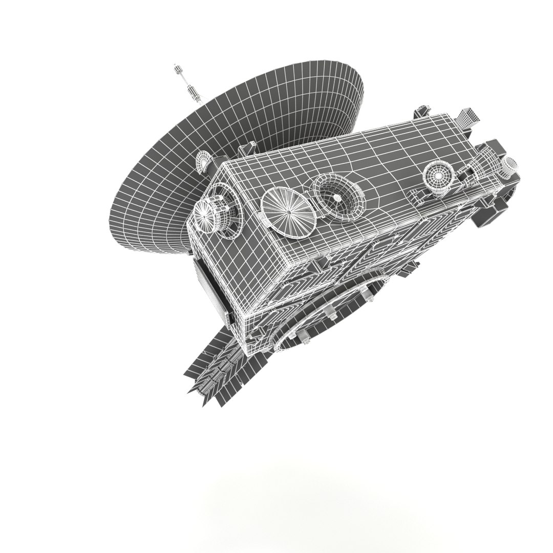 3d New Horizons Model