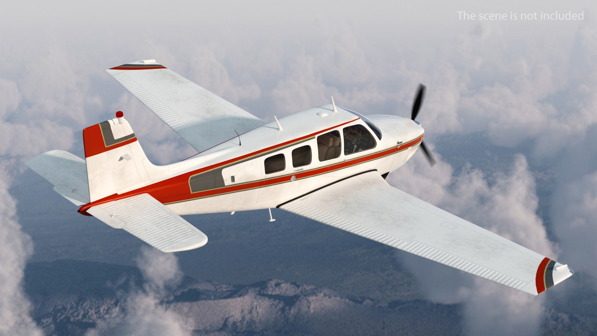 Civil utility aircraft generic model - TurboSquid 1546081