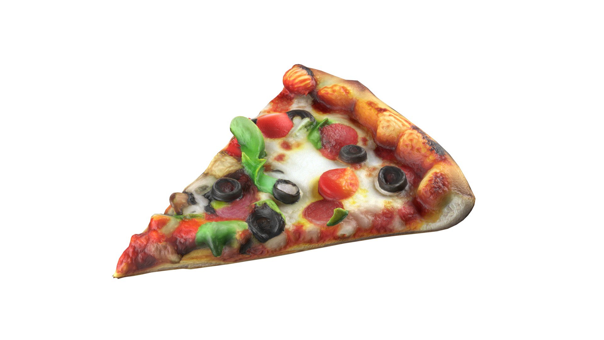 3D Pizza Slice Collection - TurboSquid 2388031