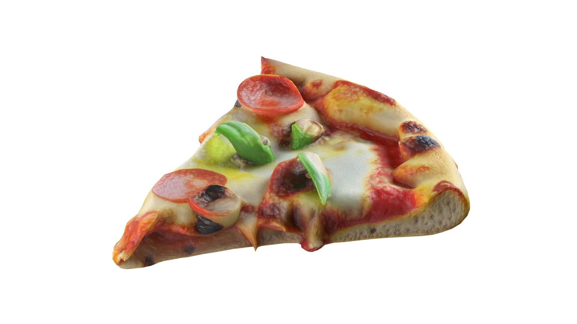 3D Pizza Slice Collection - TurboSquid 2388031