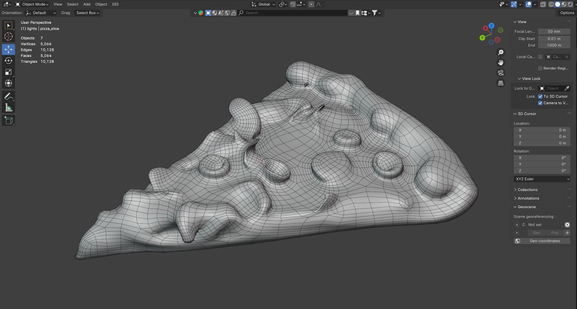 3D Pizza Slice Collection - TurboSquid 2388031