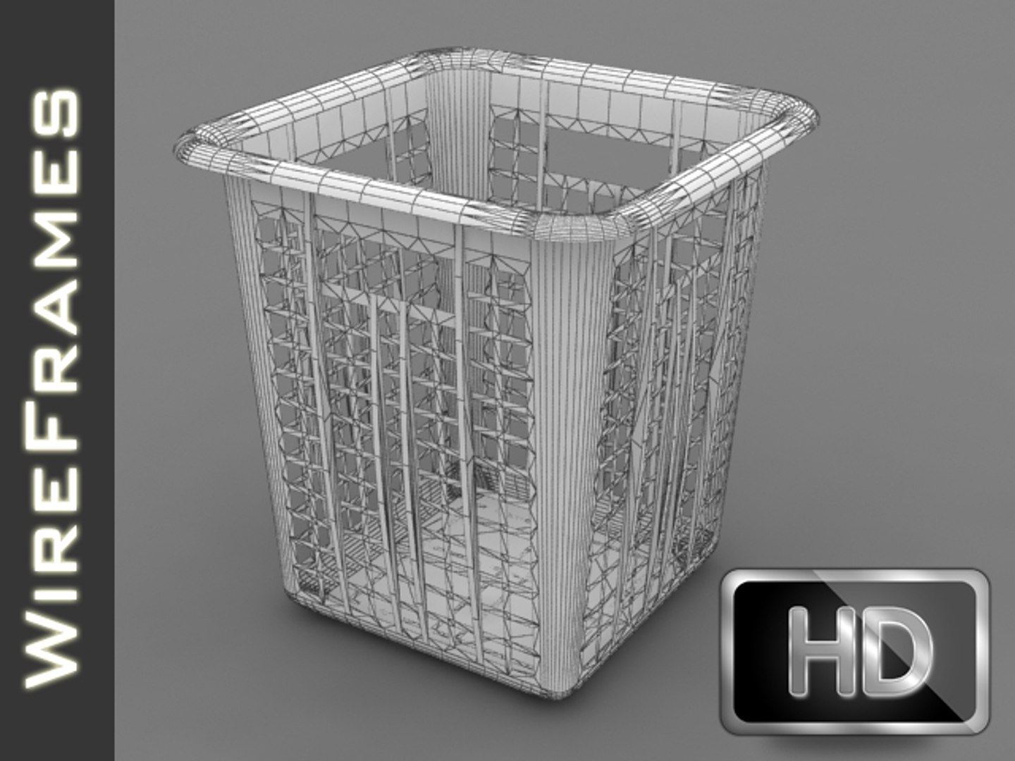 Everyday Trash Bin Dxf Free