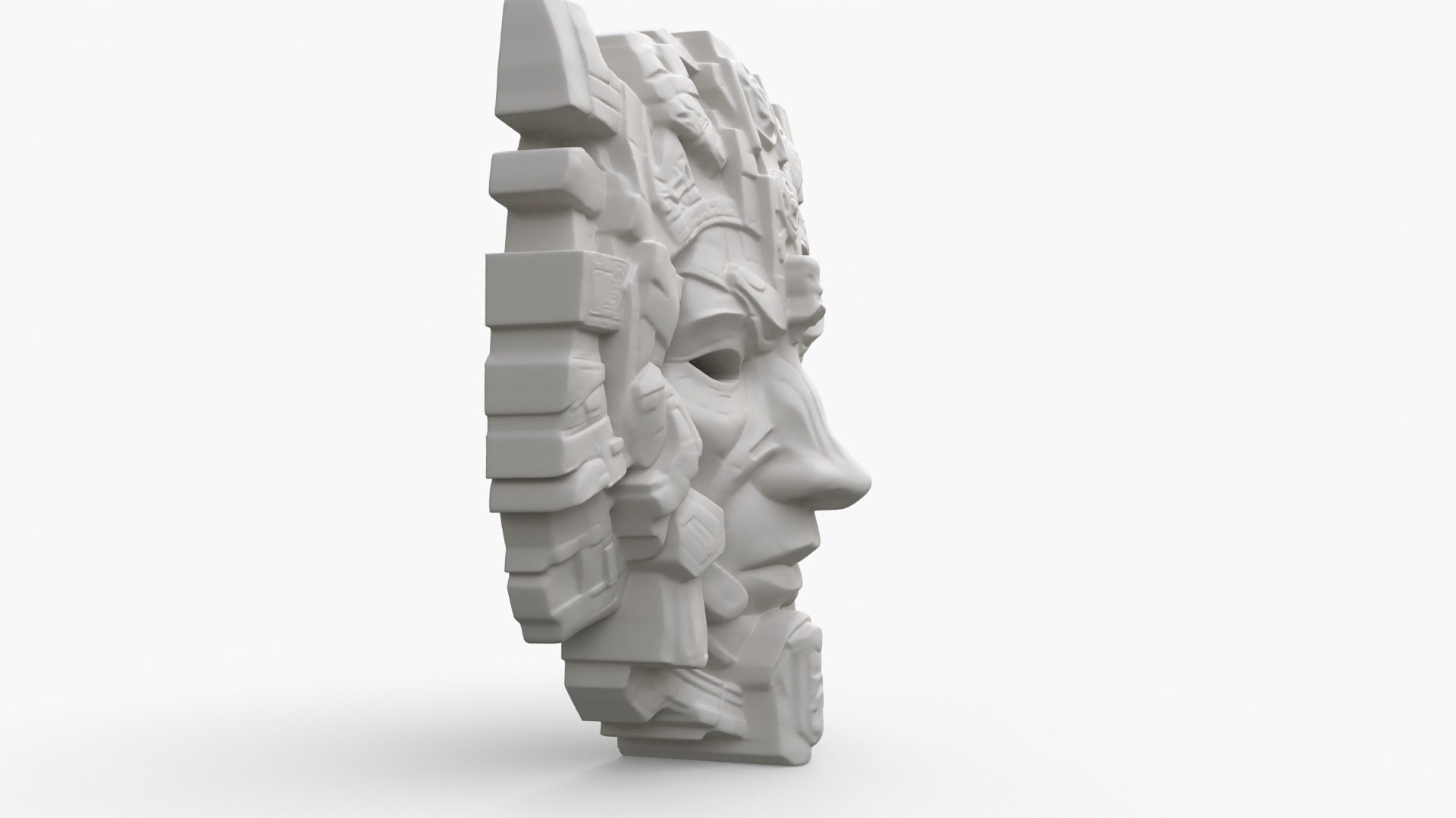 3D Aztec Masks 7 Model - TurboSquid 2188214