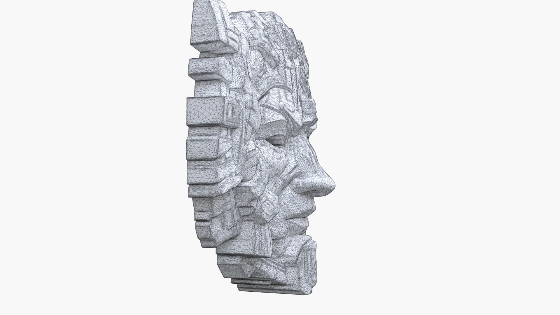 3D Aztec Masks 7 Model - TurboSquid 2188214