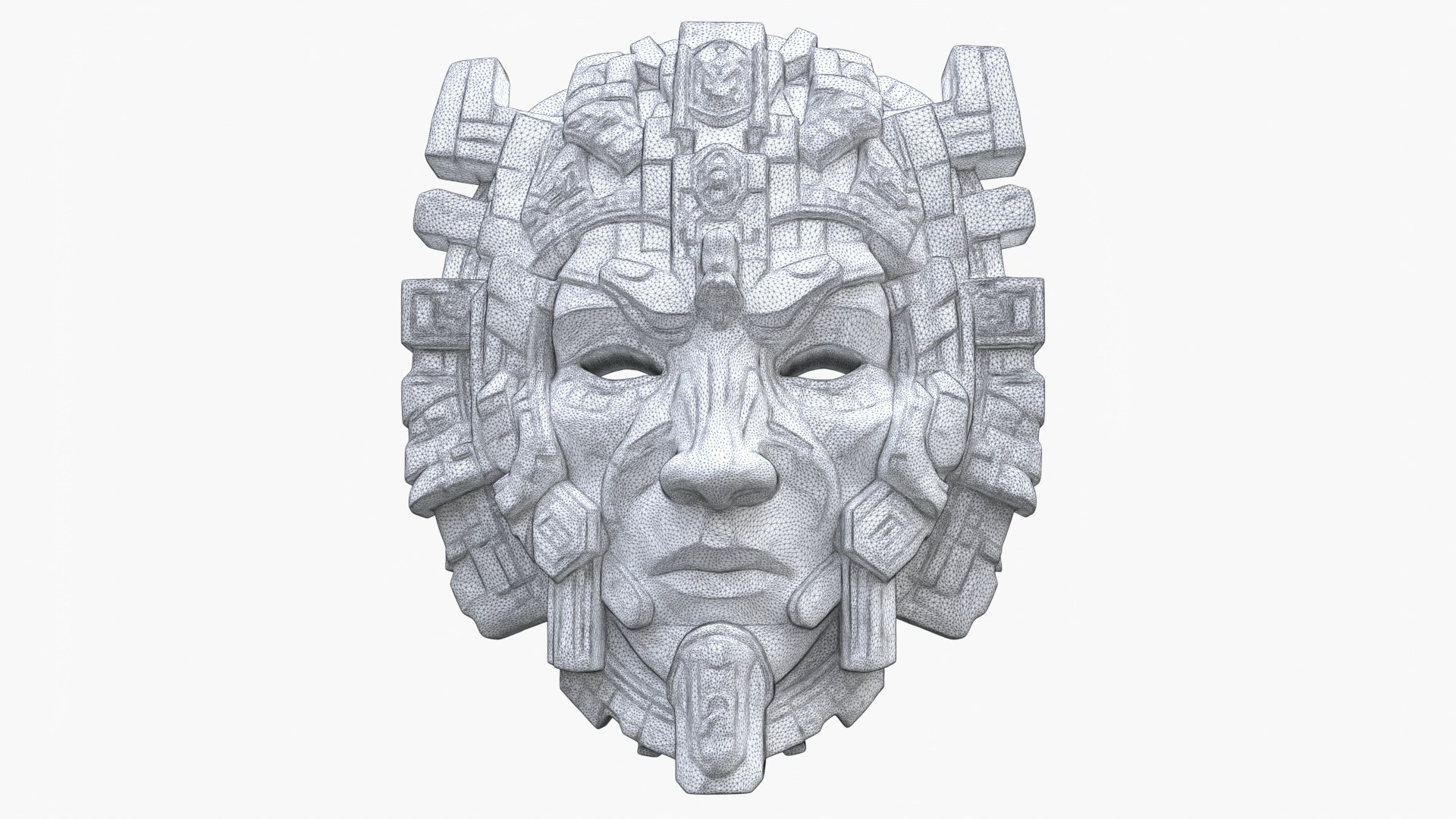 3D Aztec Masks 7 Model - TurboSquid 2188214
