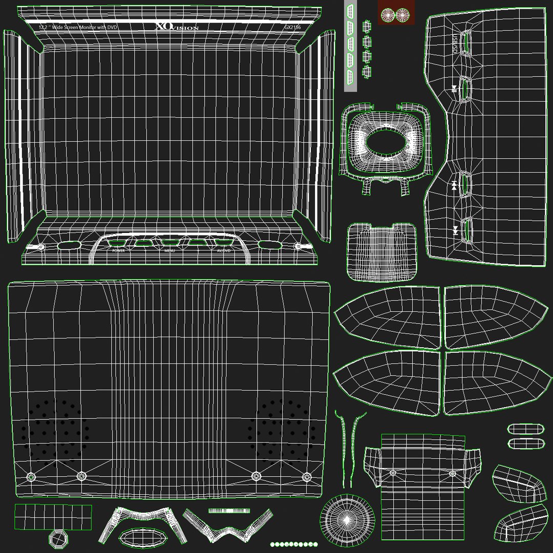 3d widescreen overhead monitor xo