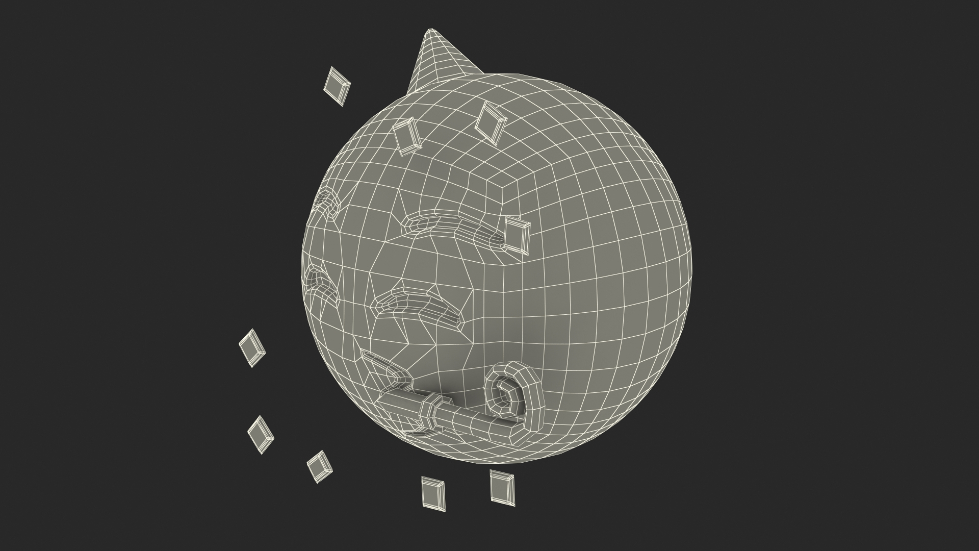 3D Party Face Emoji - TurboSquid 1533411