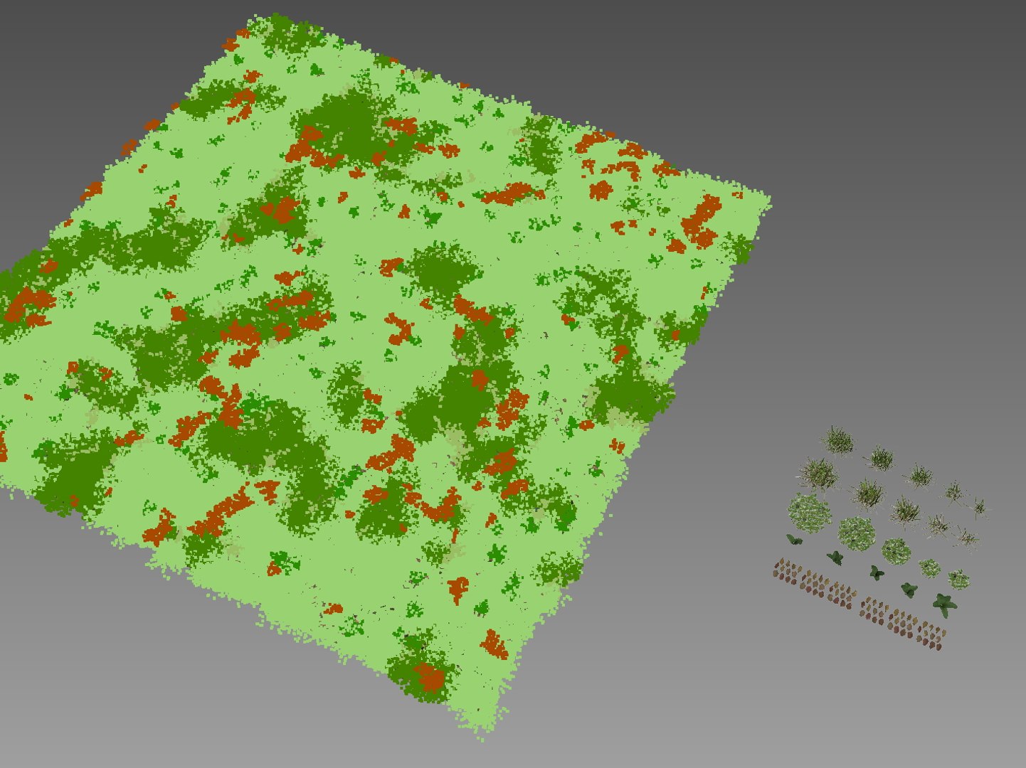 Set Grass Model - TurboSquid 1468848