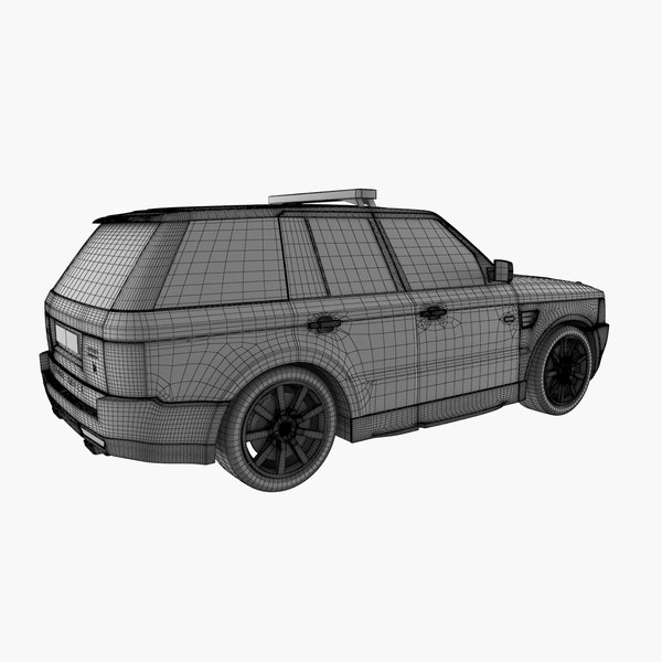 3ds range rover sport police