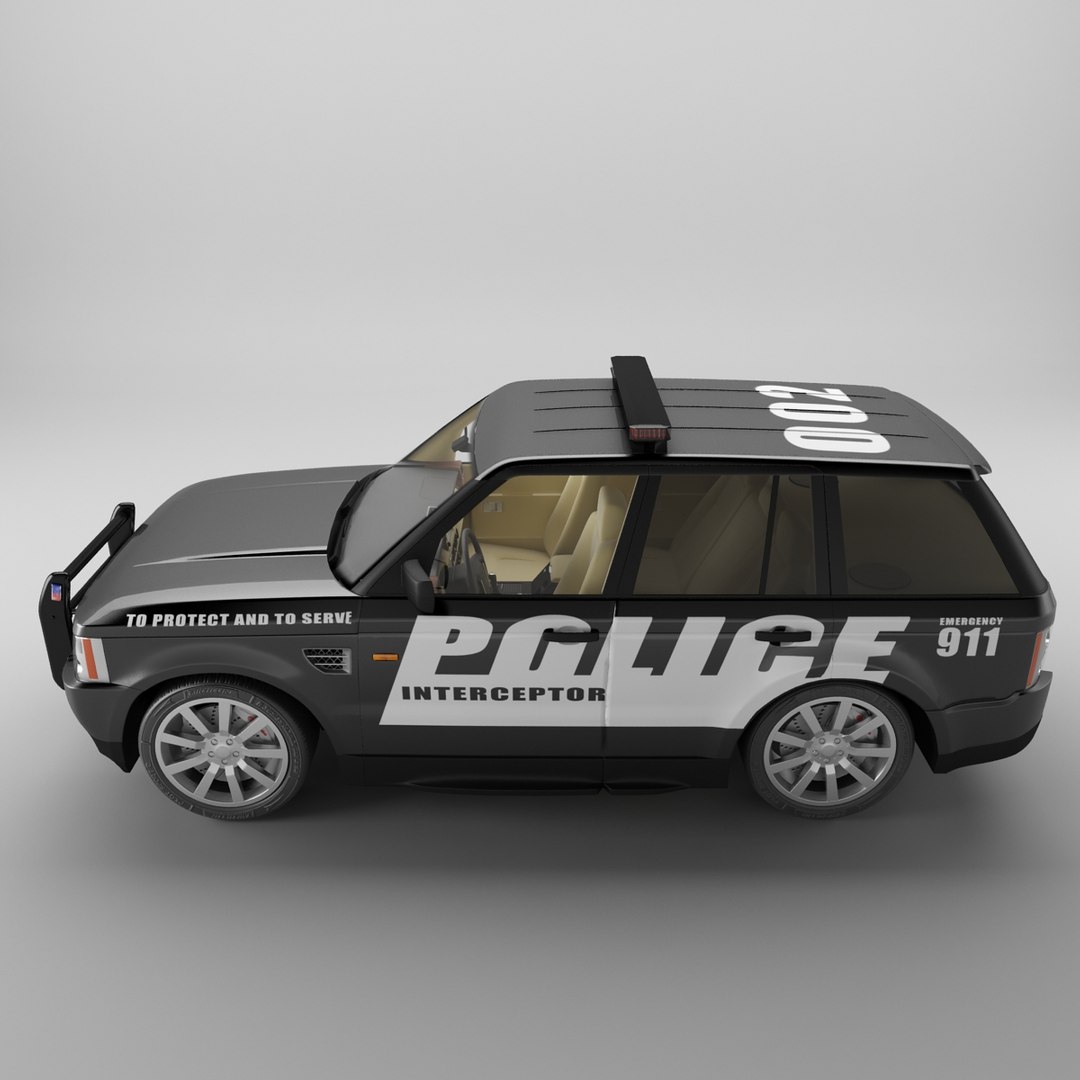 3ds range rover sport police