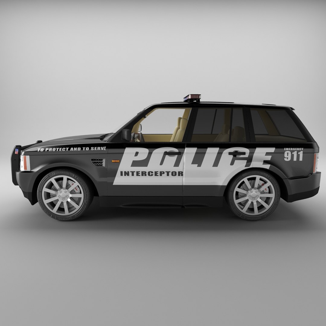 3ds range rover sport police