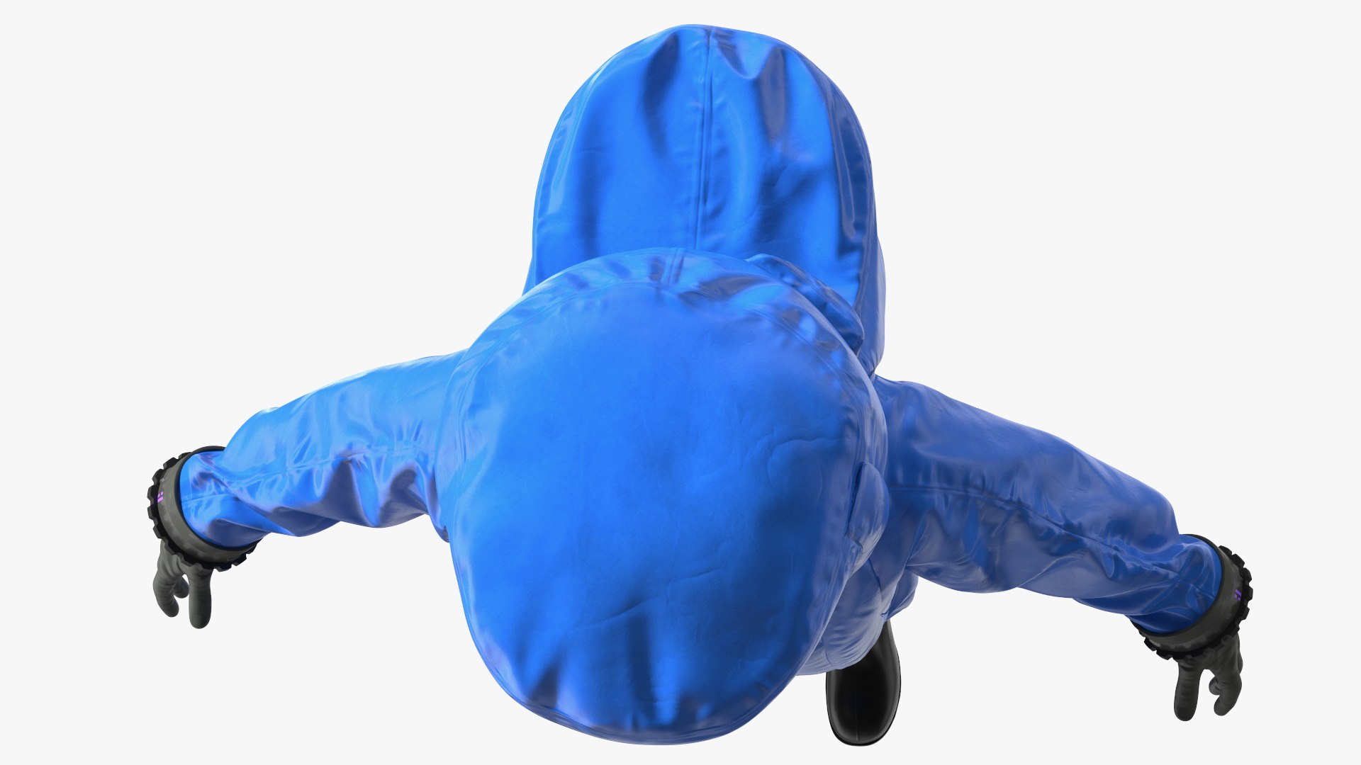 Fully Encapsulating Chemical Protection Suit T-Pose 3D Model ...