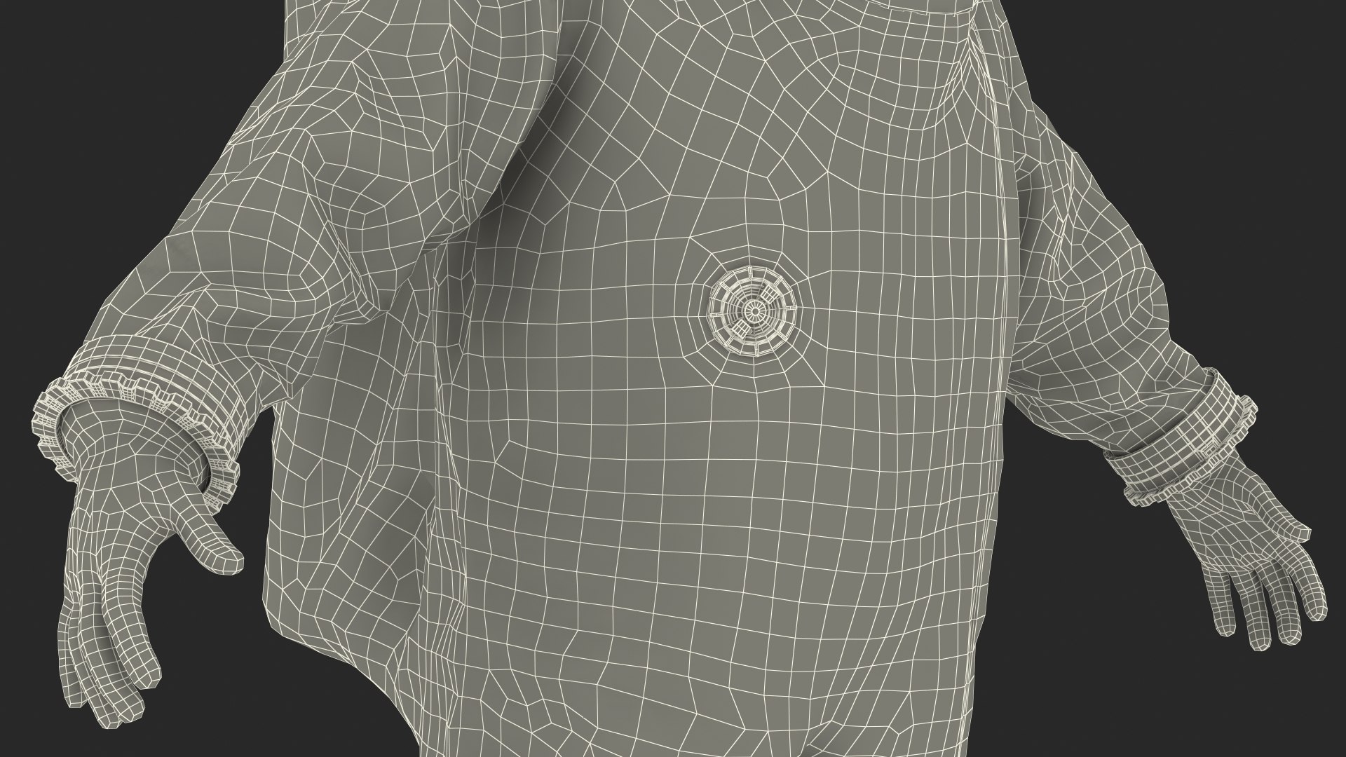 Fully Encapsulating Chemical Protection Suit T-Pose 3D Model ...