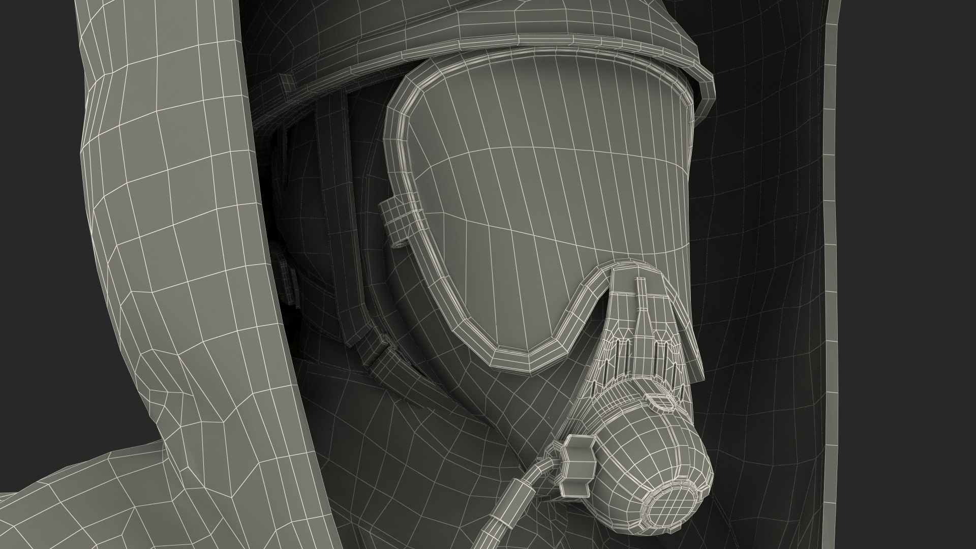 Fully Encapsulating Chemical Protection Suit T-Pose 3D Model ...