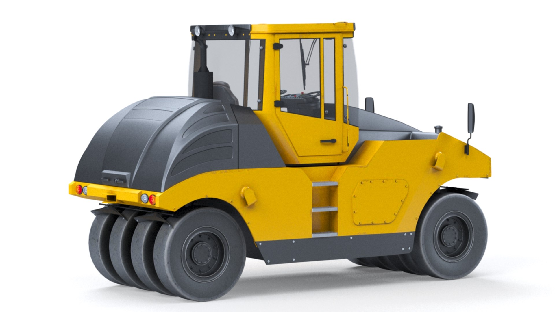 Road Compactor 3D Model - TurboSquid 2144227