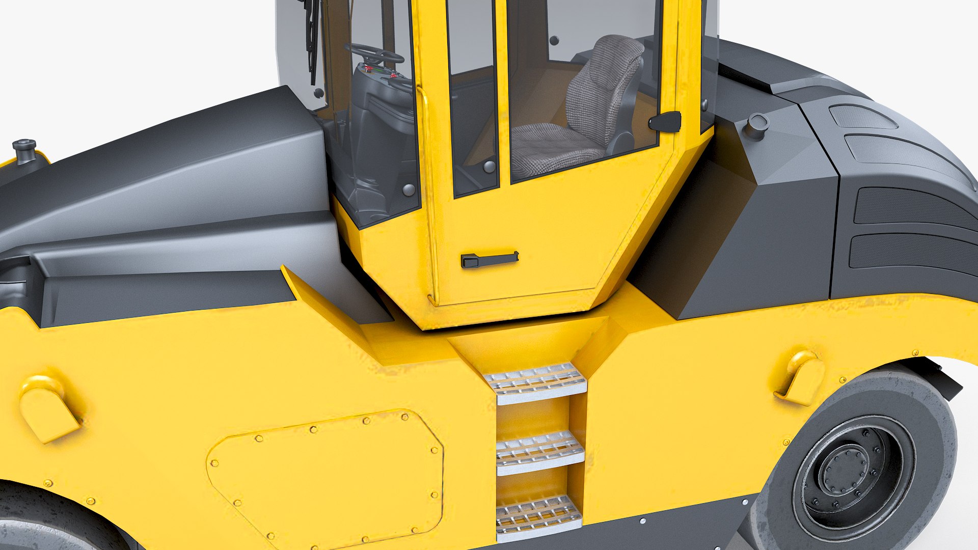 Road Compactor 3D Model - TurboSquid 2144227