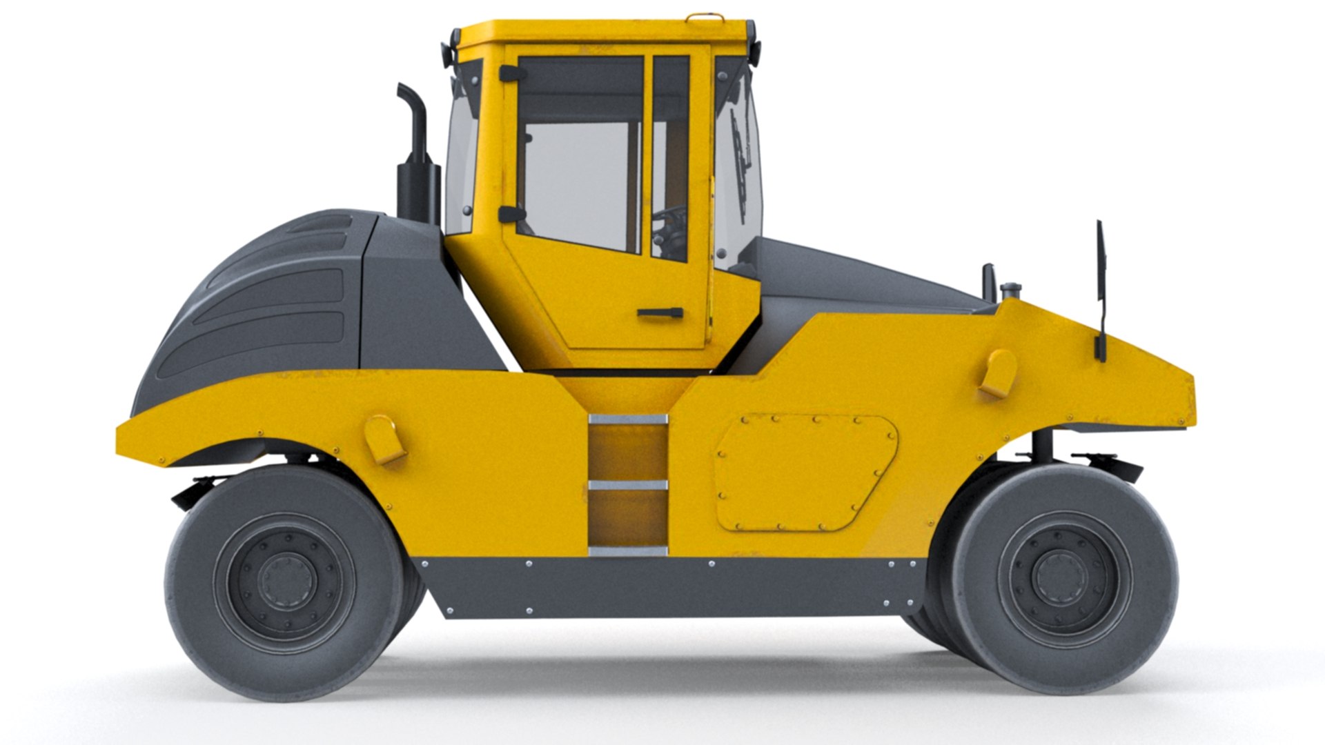 Road Compactor 3D Model - TurboSquid 2144227