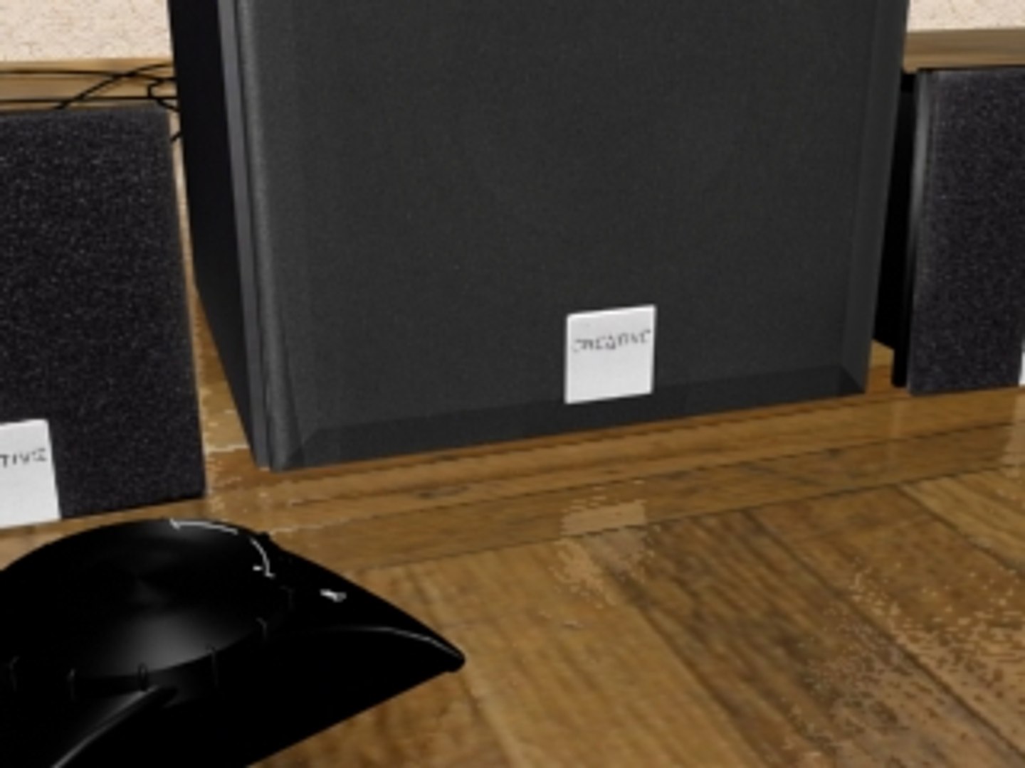 Speakers Creative Inspire 5 3d Max