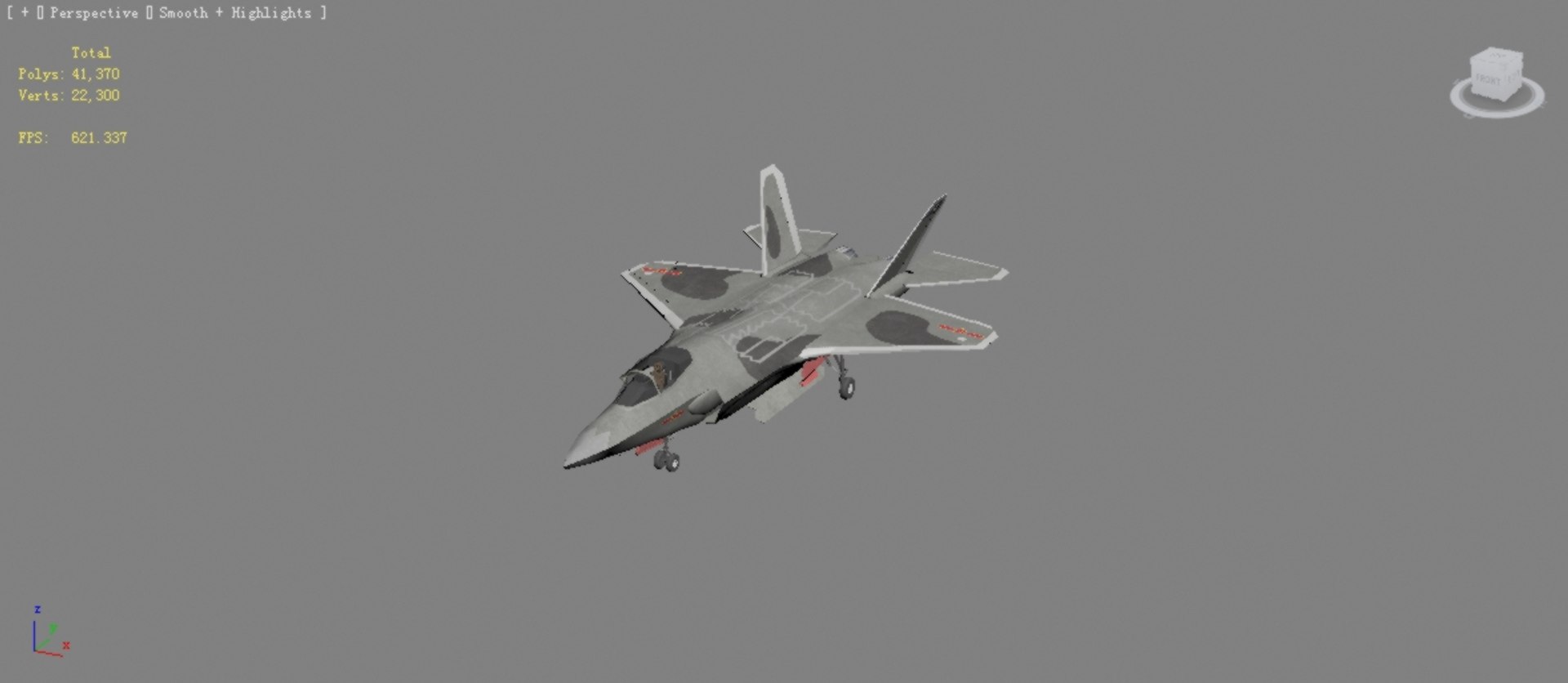 J35 Chinese Stealth Jet Fighter Model - TurboSquid 1966728