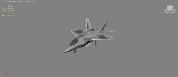 modelo 3d j35 chinese stealth jet fighter - TurboSquid 1966728