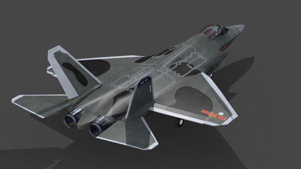 j35 chinese stealth jet fighter 3D 모델 - TurboSquid 1966728