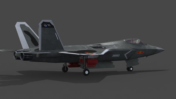 j35中国隐形战斗机3D模型 - TurboSquid 1966728