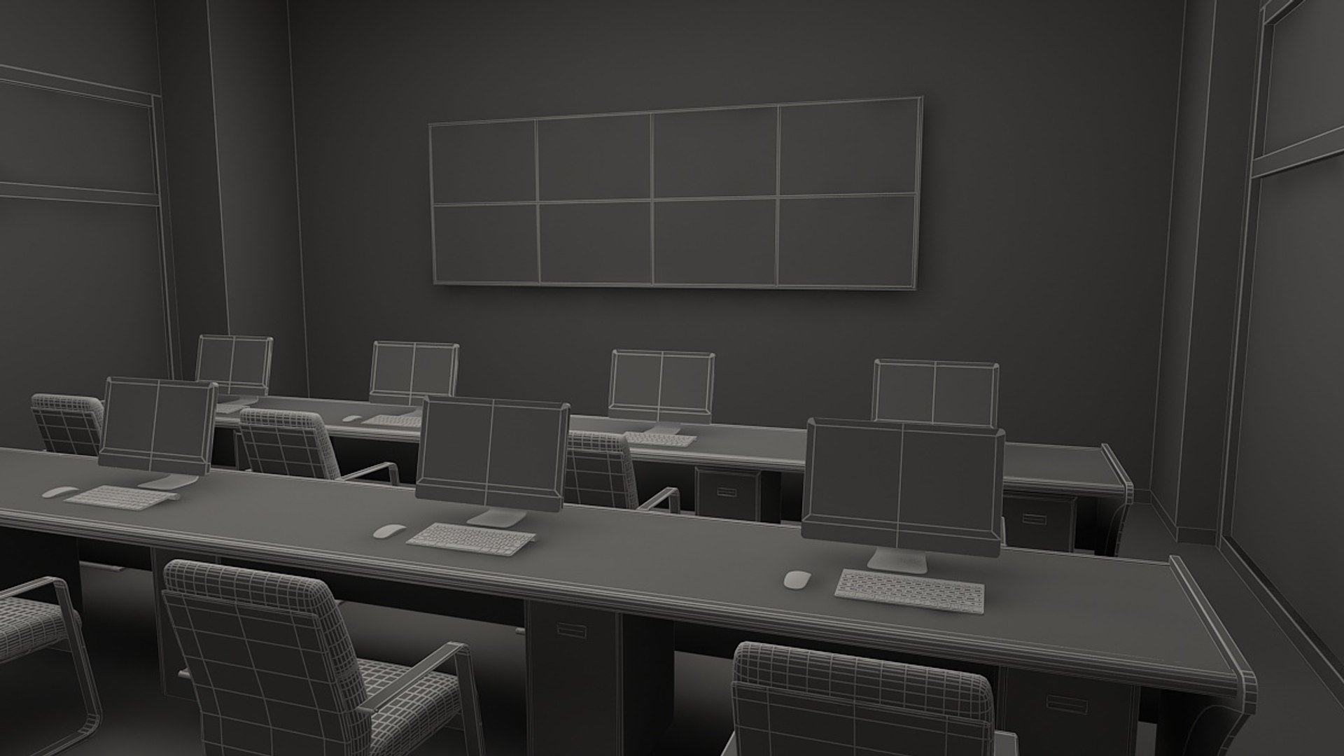 Computer Server Room 2 3D Model - TurboSquid 2258967