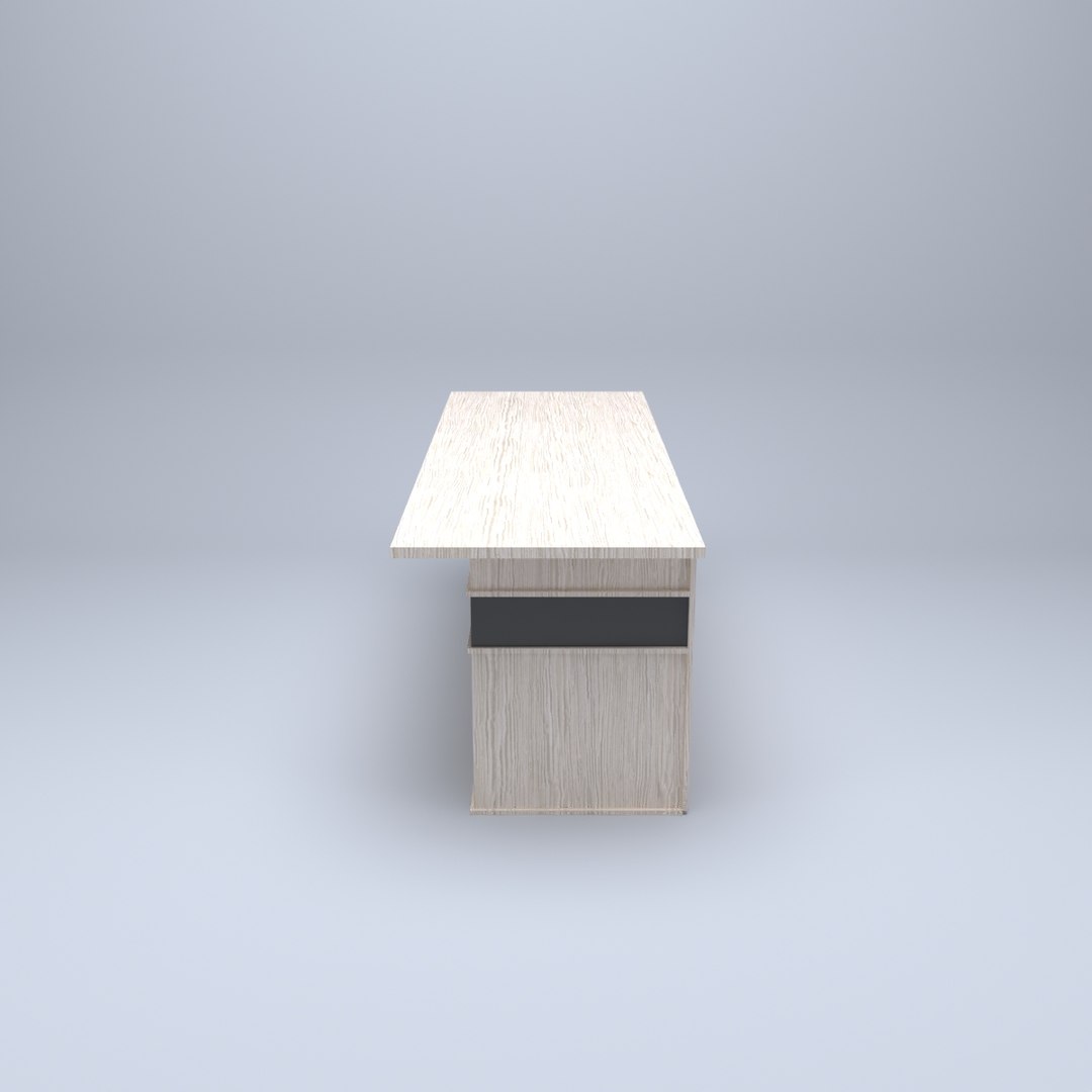 Office table 3D model - TurboSquid 1585753