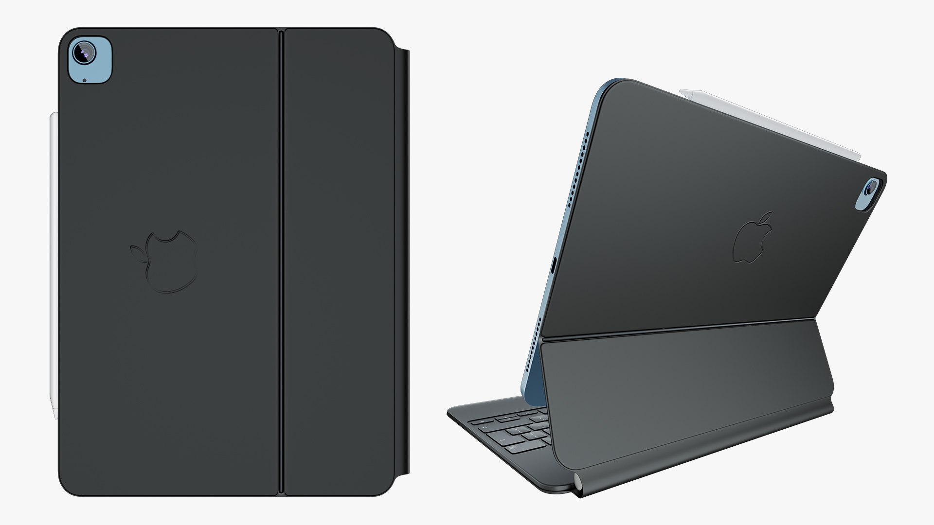 IPad Air 2022 Blue Full set 3D - TurboSquid 1913729