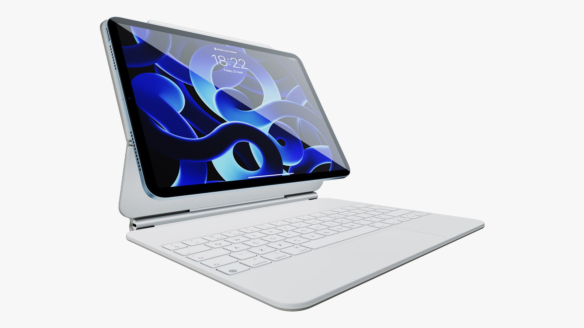 IPad Air 2022 Blue Full set 3D - TurboSquid 1913729