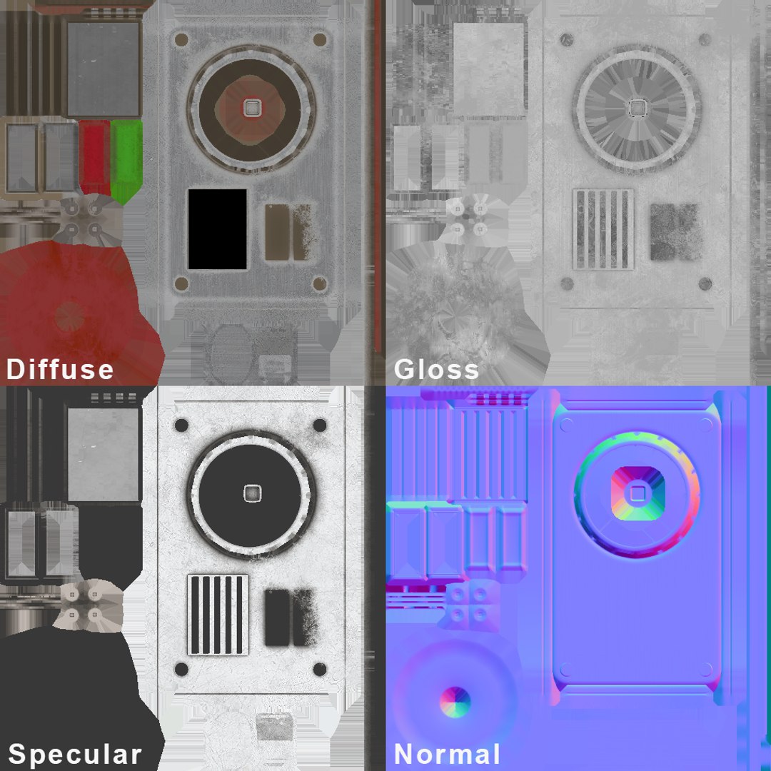 3d alarm asset polys