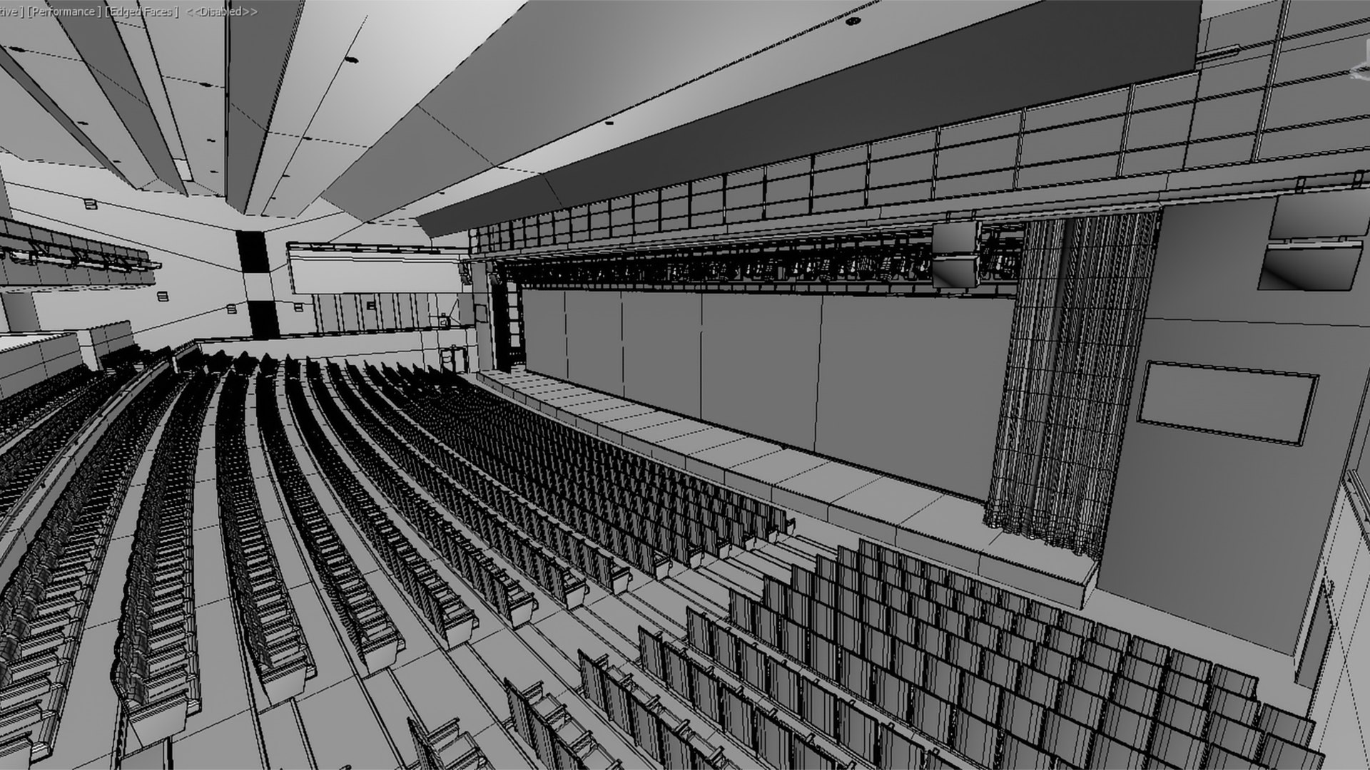3D Conference Hall Pro - TurboSquid 2358933