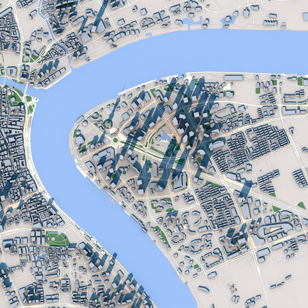 3D Shanghai City China - TurboSquid 2373475