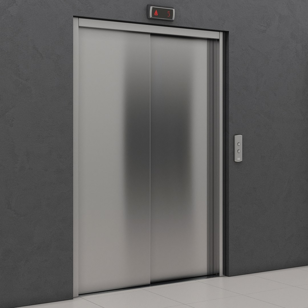 Set Doors Elevators Kone 3D Model - TurboSquid 1472245