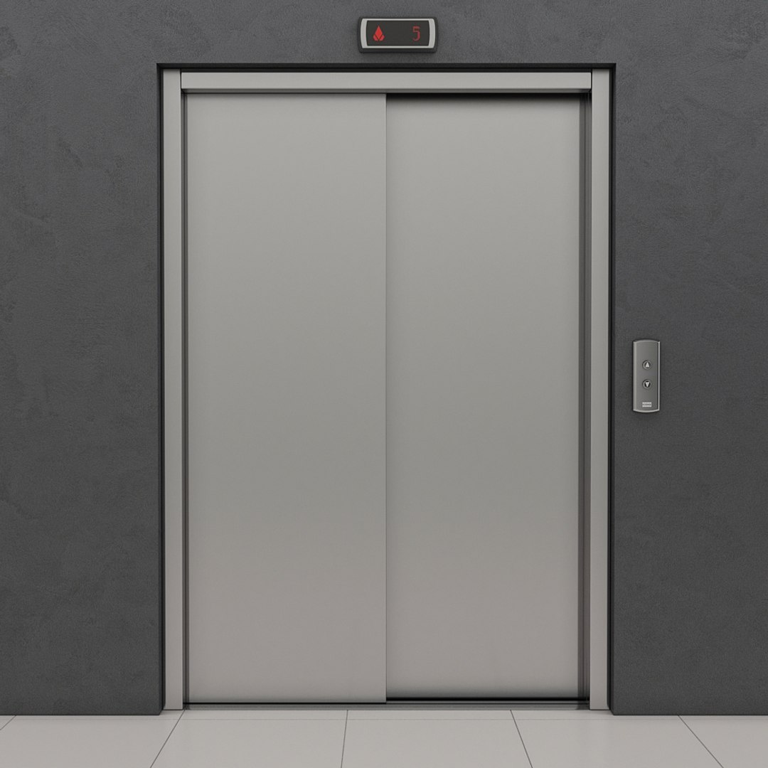 Set Doors Elevators Kone 3D Model - TurboSquid 1472245