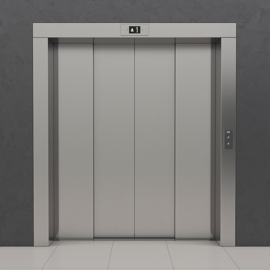 Set Doors Elevators Kone 3D Model - TurboSquid 1472245