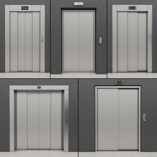 Elevator Door 3D Models for Download | TurboSquid