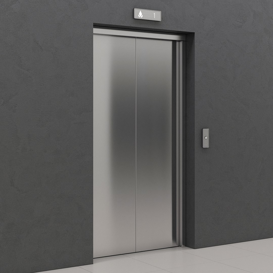 Set Doors Elevators Kone 3D Model - TurboSquid 1472245