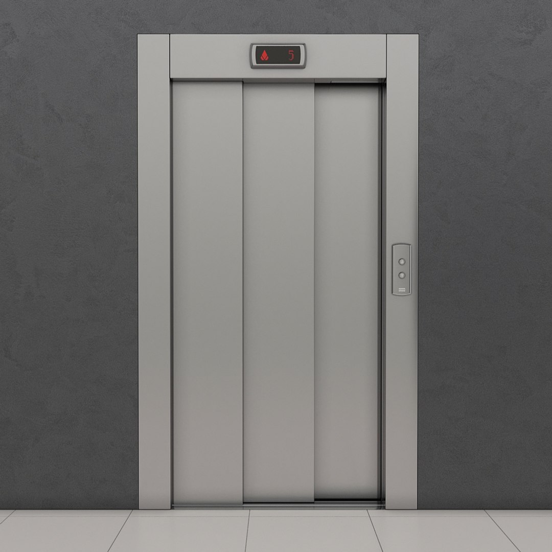 Set Doors Elevators Kone 3D Model - TurboSquid 1472245