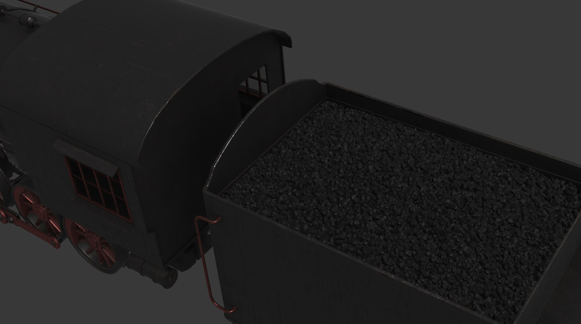 3D Steam Train Model - TurboSquid 2249730